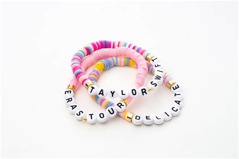 Custom Name Bracelet Heishi Bead Bracelet Personalized Name Bead