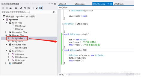 Qt5 Vs环境下实现qt5两个窗口相互切换wx657940e3d3724的技术博客51cto博客