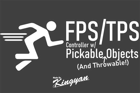 first third person controller with pickable objects game toolkits