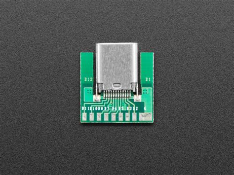 Original Usb Type C Socket Smt Inline Breakout Board 365powersupply