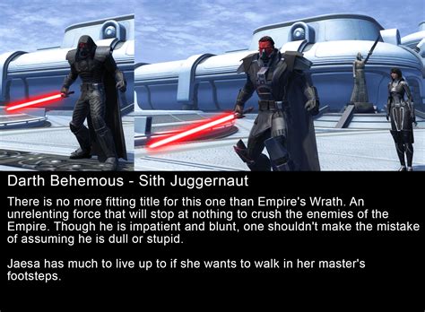 My Swtor Characters R Swtor