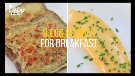 9 Egg Recipes For Breakfast 😍😍😍egg Recipes 😊 Youtube