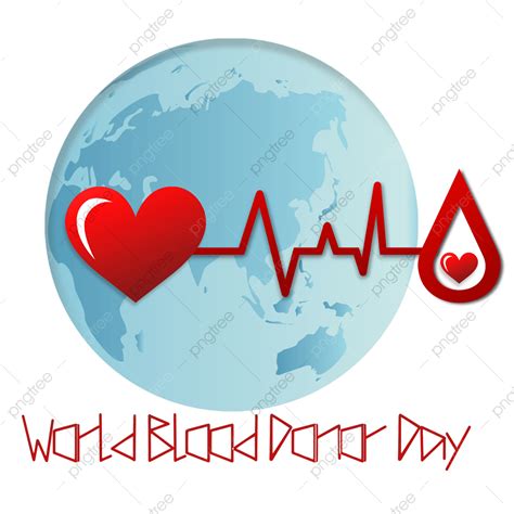 세계 혈액 기증자의 날 지구 일러스트 푸른 깨끗한 사랑 하트 지구 헌혈의 날 깨끗한 푸른 Png 일러스트 및 Psd 이미지 무료 다운로드 Pngtree