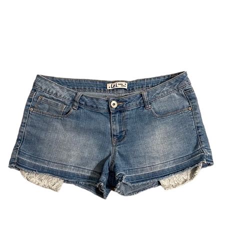 Lei Shorts Y2k Lei Low Rise Cut Off Jean Shorts Poshmark