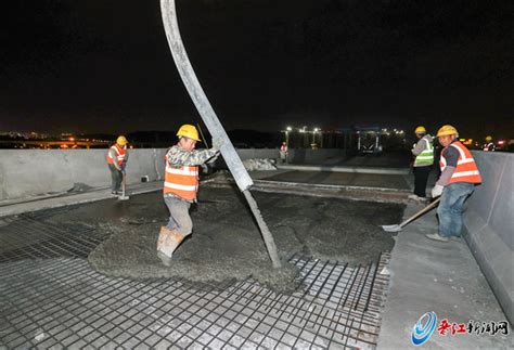 二重环湾快速路晋江段新建工程一期工程施工现场直击 抢抓工程进度 冲刺全年目标 晋江新闻网