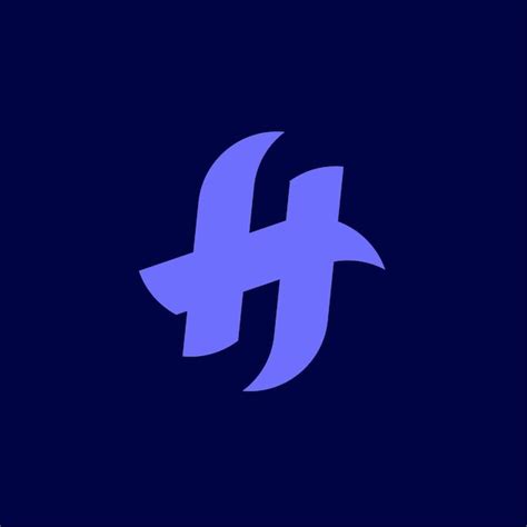 Premium Vector LETTER H LOGO