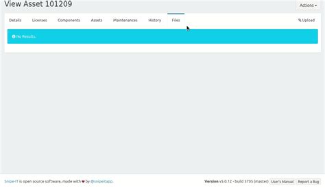 Attachments In Asset Issue Grokability Snipe It Github