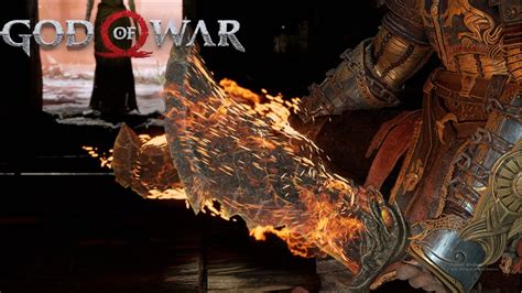God Of War 2018 The Blades Blind 4k Playthrough Youtube
