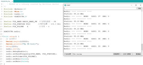 基于arduino uno的rda5807m fm收音机调频教程 手机app控制5807m单片收音机 csdn博客