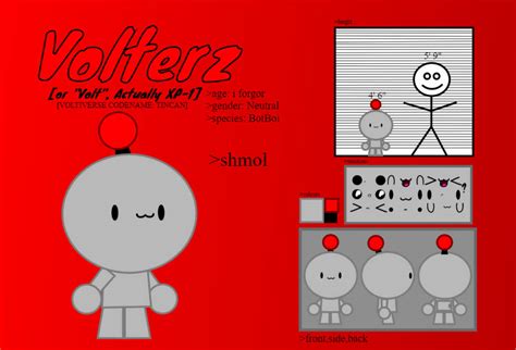Old Volt Ref Sheet From Like 2022 By Volterz On Deviantart