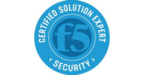 F5 Certified Solution Expert Security F5 Cse Security Was Issued By F5 To David Feike