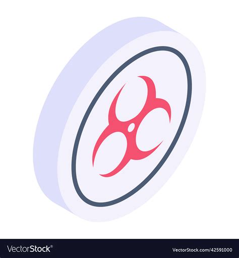 Biohazard Royalty Free Vector Image Vectorstock