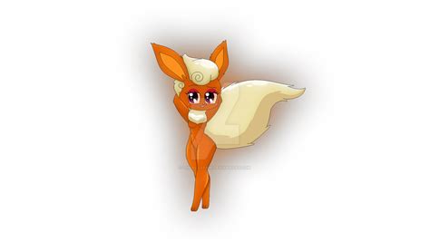 Flareon Girl By Thealastair On Deviantart