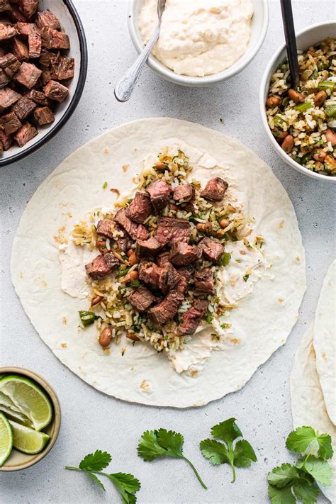 Flavorful Steak Burritos Fit Foodie Finds