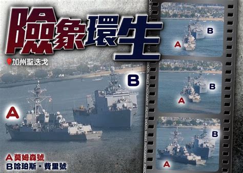 美軍兩艦迎面相遇 無依國際規則避碰
