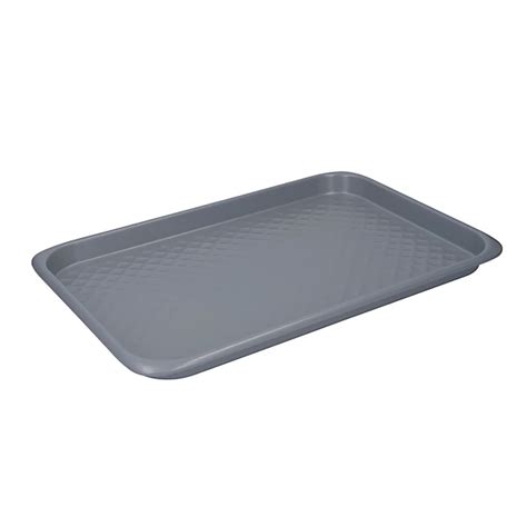 Masterclass Smart Ceramic Baking Tray With Robust Non Stick Coating Carbon Steel Grey 40 X 27cm