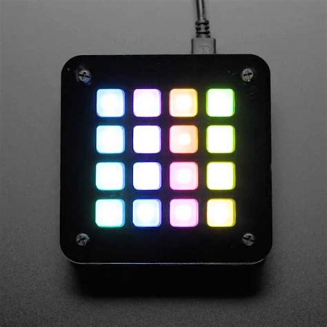 Adafruit 4x4 Neotrellis Feather M4 Kit Pack Australia