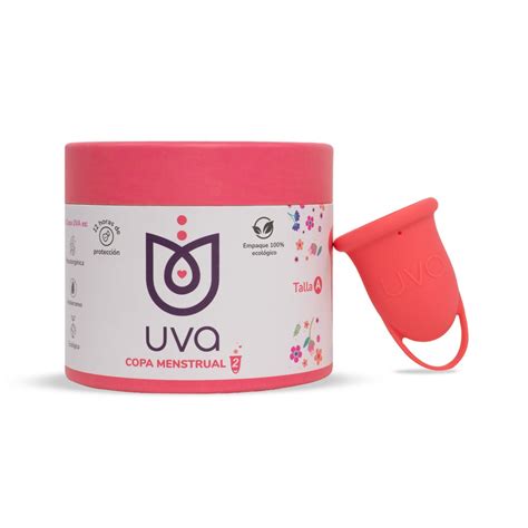 Copa Menstrual Uva Talla A Diseño Especial Y Segura Sexsymbol
