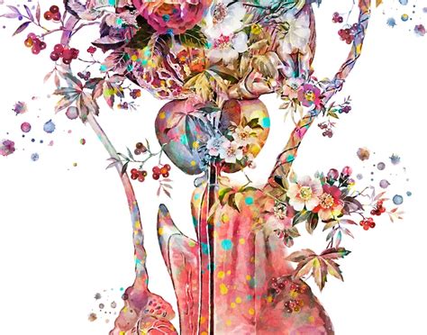 Internal Genitals Anatomy Print Floral Uterus Penis Watercolor Etsy