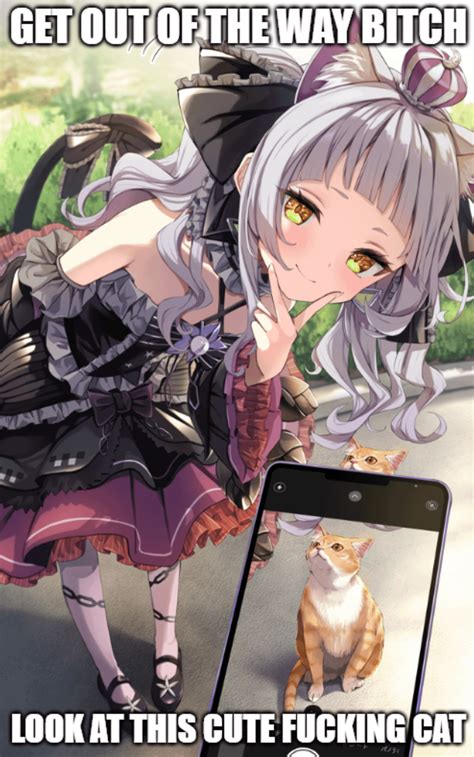 Damn Bratty Girl Get Out Of The Way Rokbuddyhololive