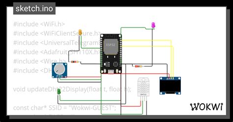 telegram led copy 2 wokwi esp32 stm32 arduino simulator