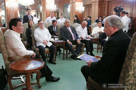 President Rodrigo Roa Duterte Discusses Matters With Russian Ambassador