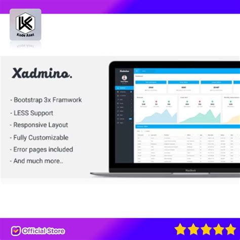 Promo Xadmino Admin And Dashboard Template By Kodeaset Diskon 99 Di