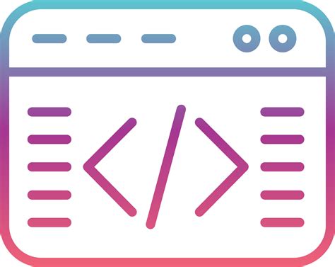 Coding Vector Icon 16546393 Vector Art At Vecteezy