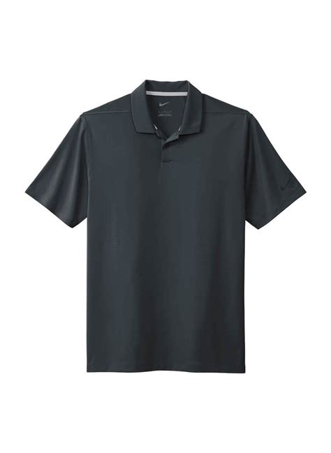 Nike Men S Anthracite Dri Fit Vapor Polo Customized Polos