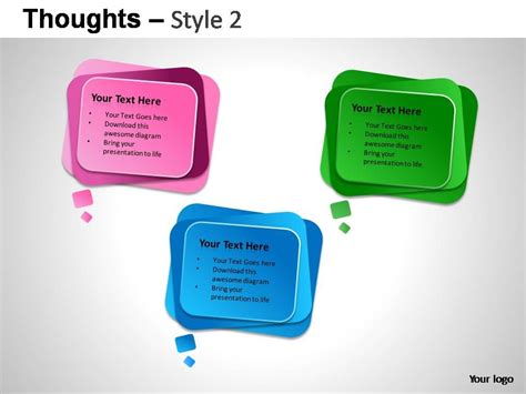 Thoughts Style 2 Powerpoint Presentation Slides Powerpoint Presentation Designs Slide Ppt