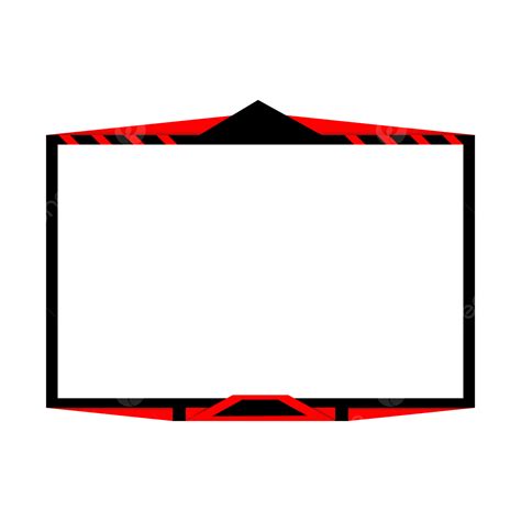 Overlays Clipart Hd Png Frame Webcam Overlay Gaming Red Overlays Red