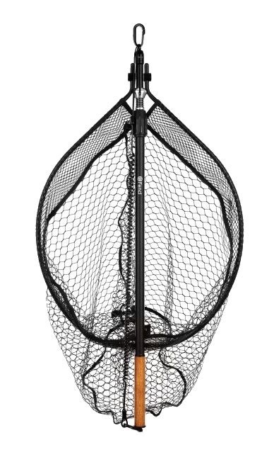 Folding Telescopic Landing Net With Magnet Fencl Predator Xl Nature