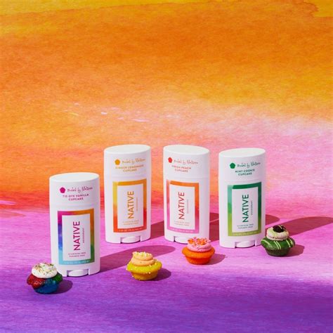 Native X Baked By Melissa Tie Dye Vanilla Cupcake Deodorant 2 65oz 2