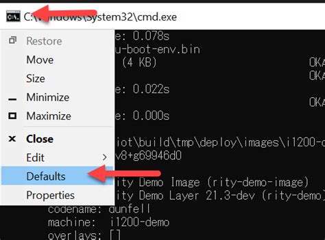 Troubleshooting Windows — Iot Yocto Documentation