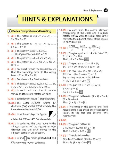 Olympiad Reasoning Work Book Class 7 Schools
