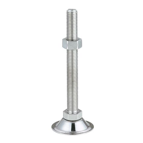 ステンレスアジャスターボルト 標準用 M12P1 75 全長122mm TO 472 1 業務用厨房部品 アジャスト脚 アジャスター
