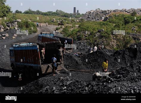 India Jharkhand Dhanbad Coal Mining Of Bharat Coking Coal Ltd Stock