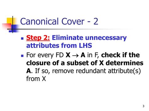 Ppt Canonical Cover And Normal Forms Powerpoint Presentation Free