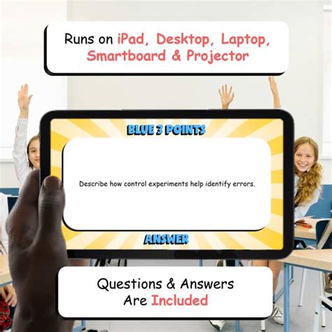 Error Analysis Frustration Science Game No Prep Grade 7 Review