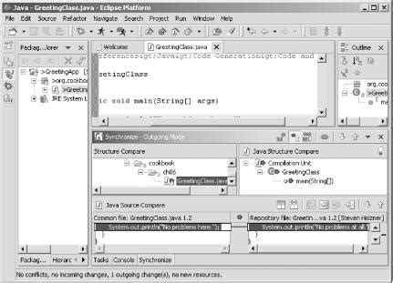6 10 Synchronizing Your Code With The CVS Repository Eclipse
