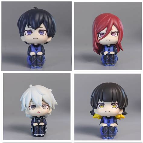 Blue LOCK โมเดลฟกเกอร Isagi Yoichi Bachira Meguru Nagi Seishiro Chigiri Hyoma ของเลนสาหรบ