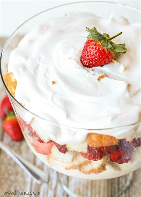 Strawberry Angel Food Cake Trifle Cool Whip