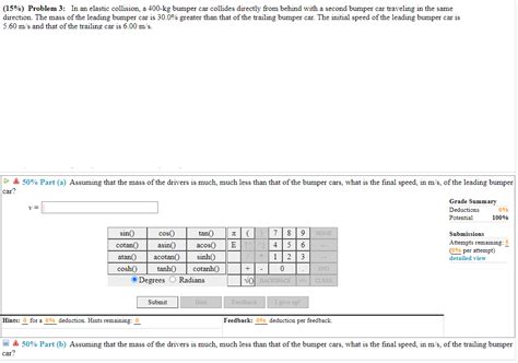 Solved Problem In An Elastic Collision A Kg Chegg