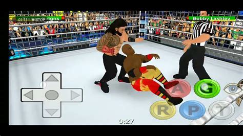 Wr3d Wwe Championship Roman Rengins Vs Bobby Lesley Youtube