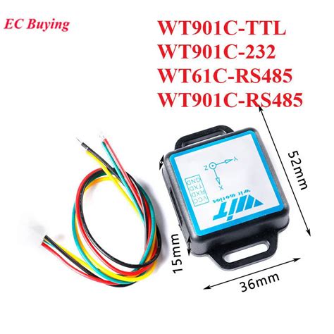 Wt901c 9 Axis 6 Axis Imu Sensor Tilt Angle Roll Pitch Yawacceleration