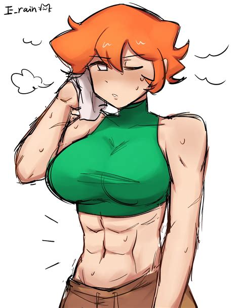 Rule 34 1girls Abs Blush Buff Buff Female E Rain Female Female Only
