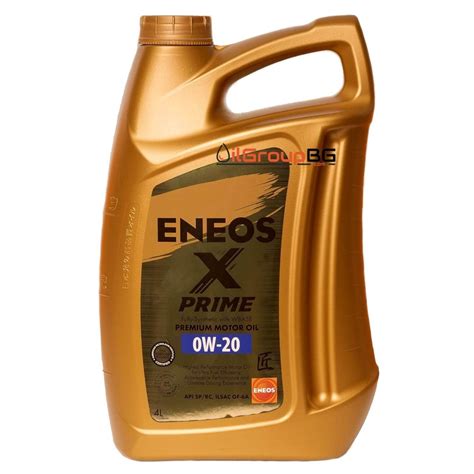 Масло ENEOS X PRIME 0W20 - 4L на Топ Цена | Ойл Груп БГ