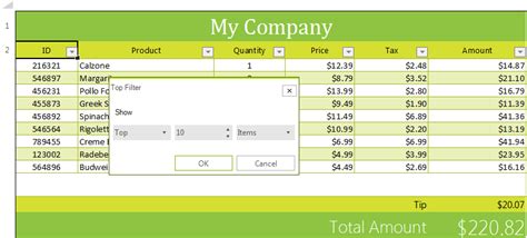 Filtering WinForms Spreadsheet Control Telerik UI For WinForms
