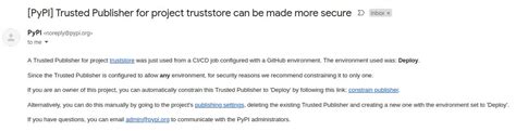 Python Pypi Oss Opensource Security Seth Michael Larson