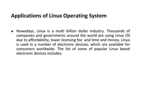 1 intro linux system architecture features file system structure and